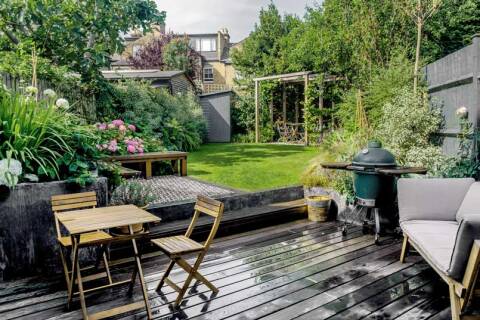 Back Garden Designs in London by Kate Eyre